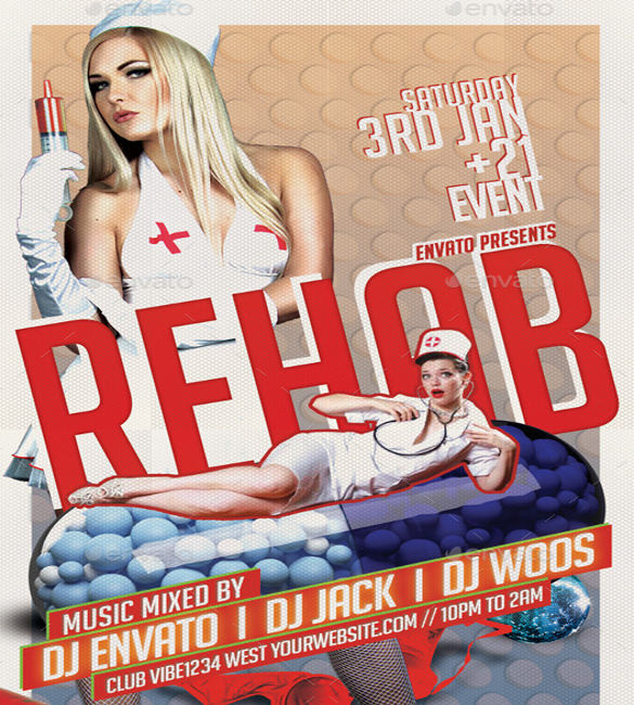 45 Retro Style Flyer Templates PSD Word EPS Format Download