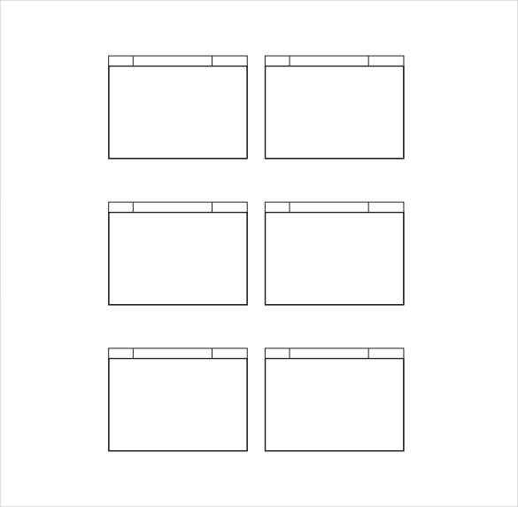79+ Storyboard Templates - PDF, PPT, DOC, PSD