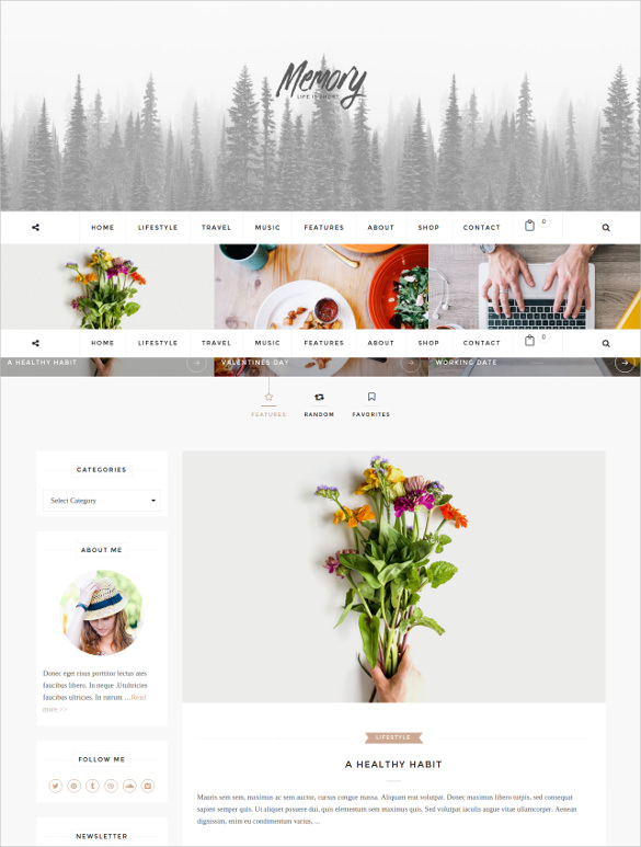 32+ Blogger Mobile Themes & Templates