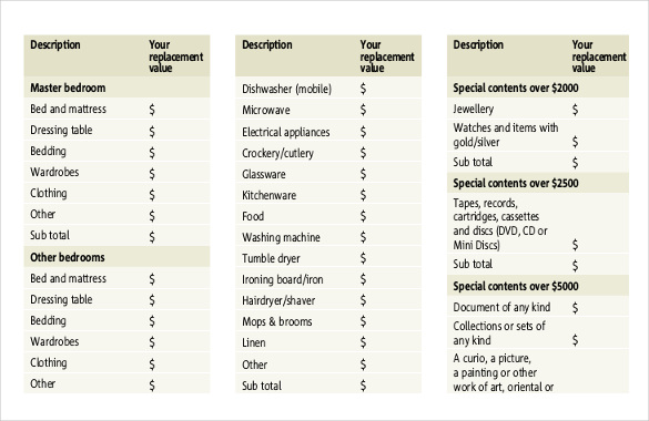 12+ Content Inventory Templates – Free, Sample, Example, Format Download