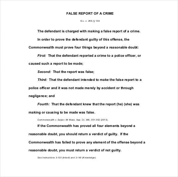 19+ Sample Police Report Templates - PDF, DOC