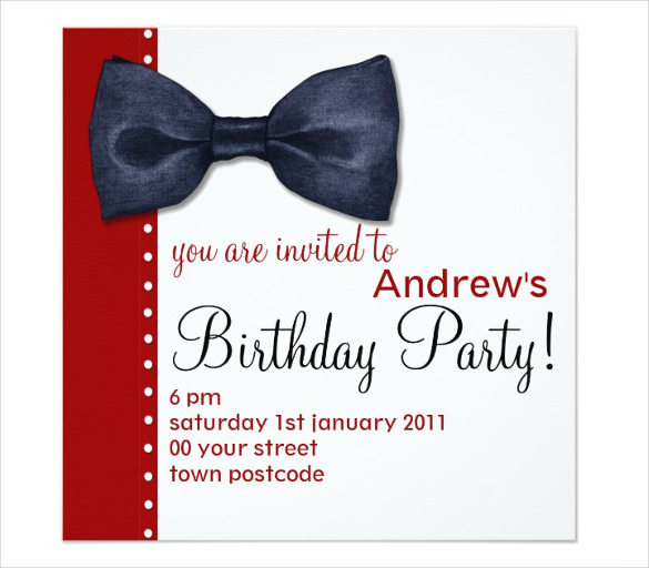 14+ Birthday Invitation Email Templates - PSD, EPS, AI, Word