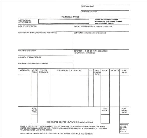 60+ Microsoft Invoice Templates - PDF, DOC, Excel
