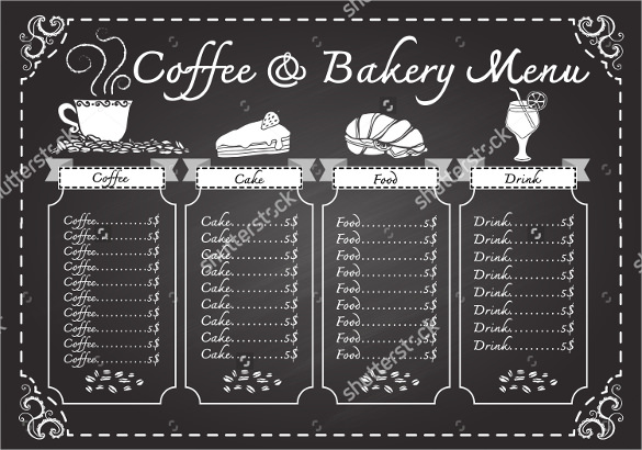 Chalkboard Menu 36 Free Templates In PSD EPS Format Download 