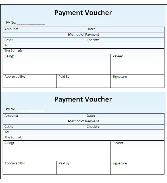 Payment Coupon Template HQ Printable Documents