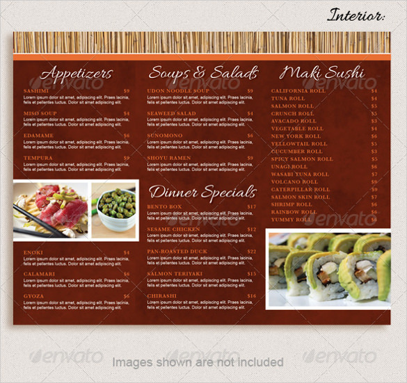 27+ Take Out Menu Templates - Free Sample, Example Format Download!