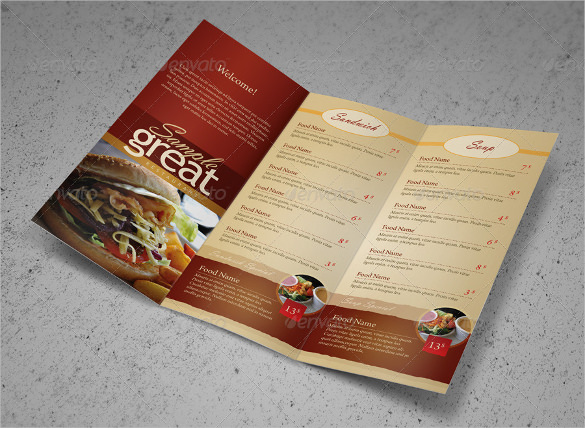 20+ Take Out Menu Templates – Free Sample, Example Format Download ...