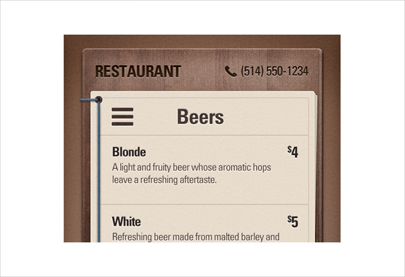 21+ Beer Menu Templates - Free Sample, Example Format Download!