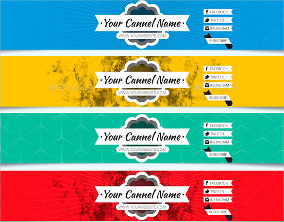 19+ Youtube Banner Background Templates – Free Sample, Example, Format ...