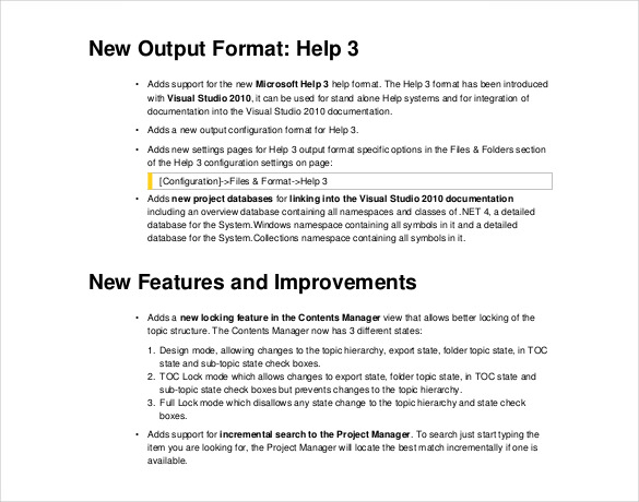 Release Notes Template - 15+ Free Word, PDF Documents Download