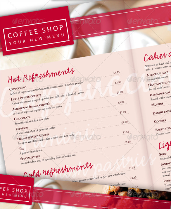 Coffee/Cafe Menu - 35+ Free Templates in PSD, EPS Documents Download!