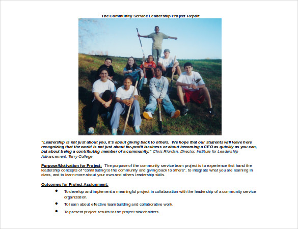 Sample Service Report Template 31 Word PDF Download