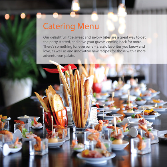 Catering Menu - 34+ Free Templates in PSD, EPS Documents Download!