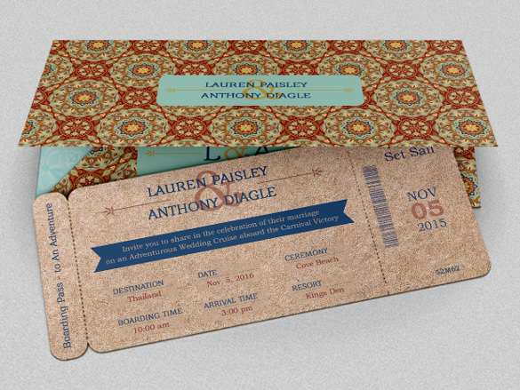 41+ Examples of Boarding Pass Design & Templates - PSD, AI
