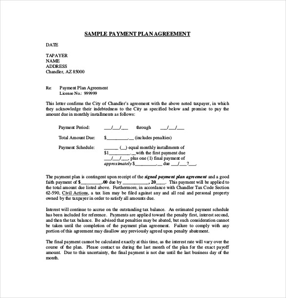 22+ Payment Agreement Templates - Word, PDF, Google Docs