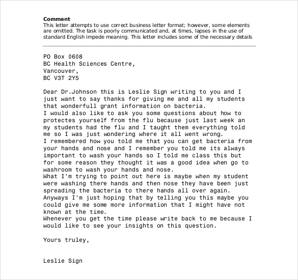 50+ Business Letter Templates -PDF, DOC