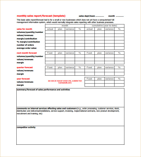 19 Sales Activity Report Templates Word Excel PDF Google Docs 19 Sales Activity Report Templates Word Excel PDF Google Docs