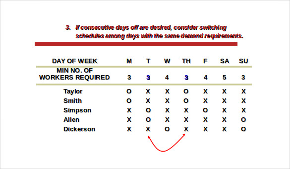 30+ Production Scheduling Templates - PDF, DOC, Excel