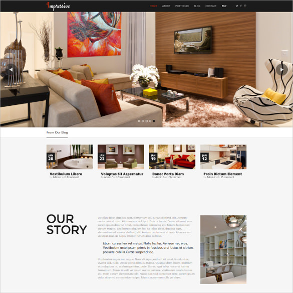 19+ Furniture Bootstrap Themes & Templates