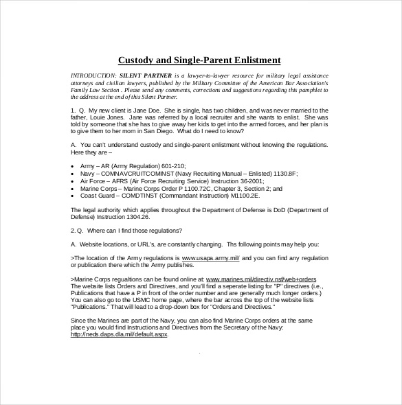  Child Custody Agreement Letter Resumenow