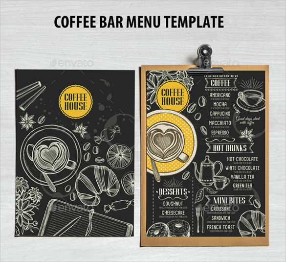 Bar Menu - 35+ Free Templates in PSD, EPS, Word, Pages