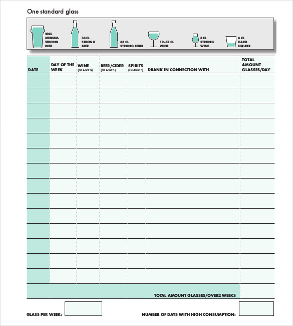 15 Bar Inventory Templates Free Sample Example Format Download