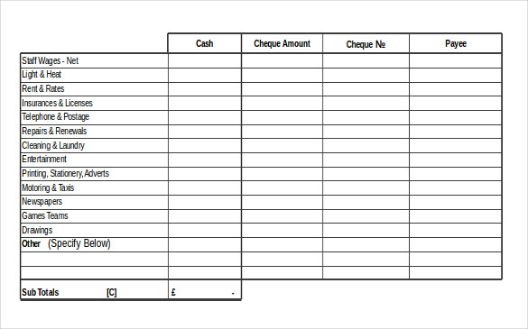 Alcohol Inventory Sheet MS Excel Templates