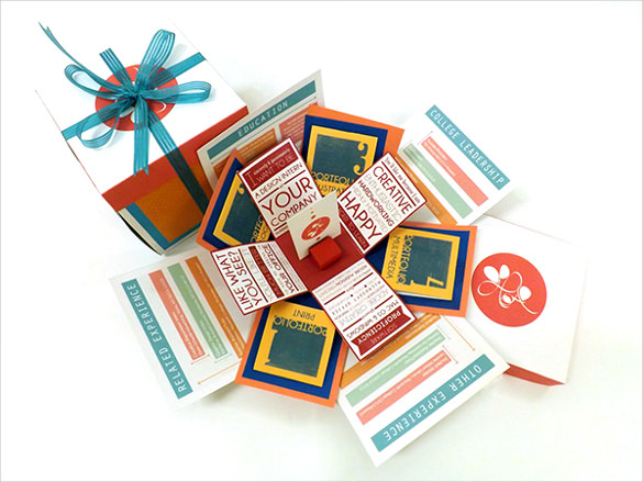 Exploding Box Template - 21+ Free PSD, PDF Format Download