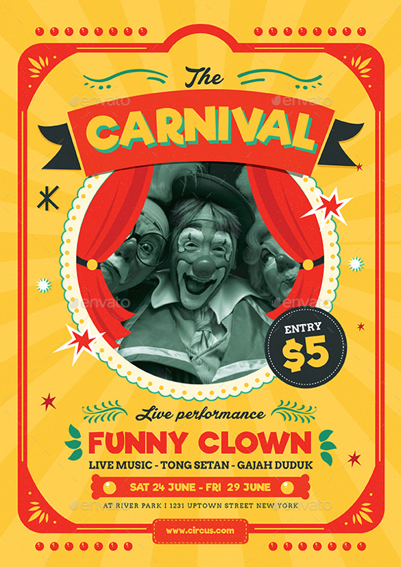 58+ Carnival Flyer Templates - PSD, Word, AI, EPS