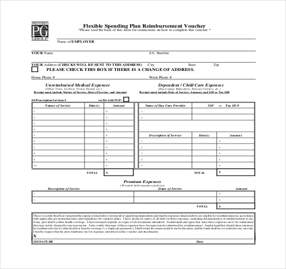 40+ Blank Voucher Templates - Word, PDF, PSD