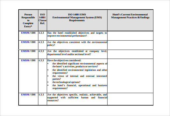 GAP Analysis Tools & Template - 10+ Free Word, PDF Document Downloads