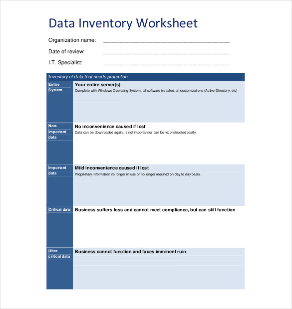 13+ Inventory Database Templates – Free Sample, Example, Format Download