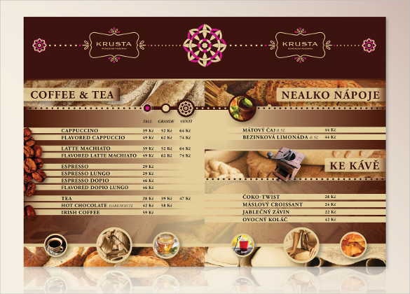Bakery Menu - 36+ Free Templates in PSD, AI