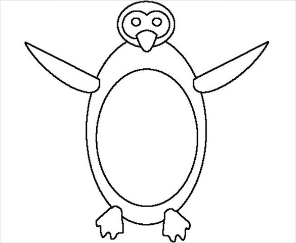 Penguin Template - Animal Templates