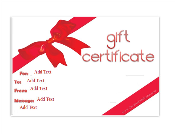 Gift Certificate Template 34 Free Word Outlook PDF InDesign 