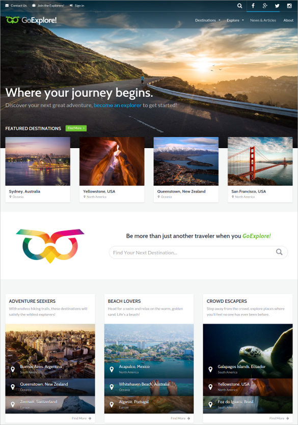 44+ Travel WordPress Themes & Templates for Travel Blogs,Vacation ...