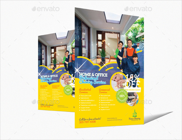 20+ House Cleaning Flyer Templates in Word, PSD, EPS Vector Format