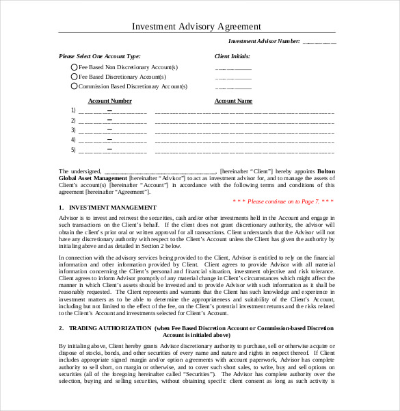 FREE 28+ Investment Agreement Templates in PDF | Google Docs | Pages ...
