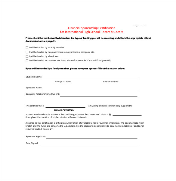 24+ Sponsorship Agreement Templates - Free Sample, Example, Format Download