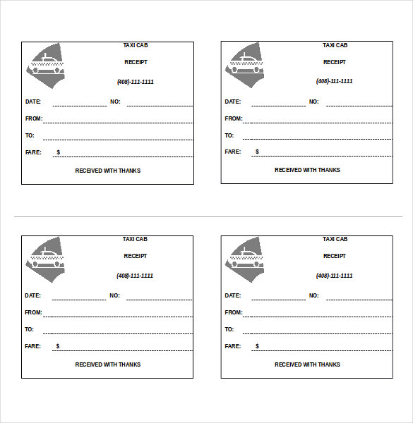 24+ Taxi Receipt Templates - PDF, DOC