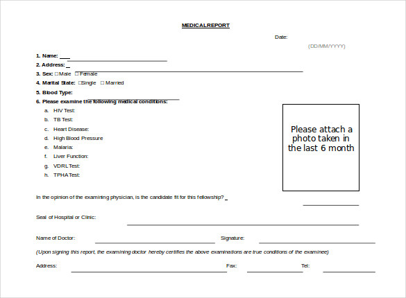 35+ Medical Report Templates - Docs, PDF, Word, Apple Pages