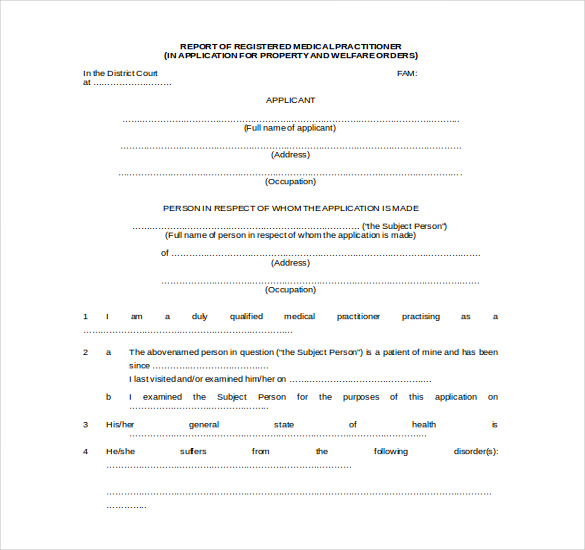 35+ Medical Report Templates - Docs, PDF, Word, Apple Pages