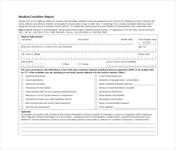 35+ Medical Report Templates - Docs, PDF, Word, Apple Pages