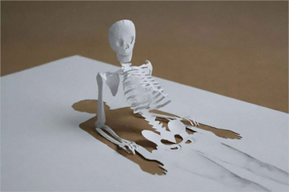 15 Inspiring Examples Of Paper Art Designs Paintings