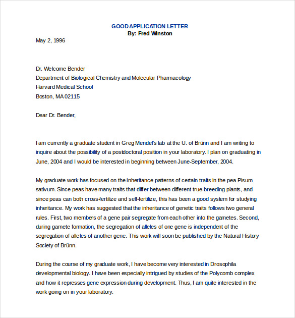 30+ Word Letter Templates Free Download