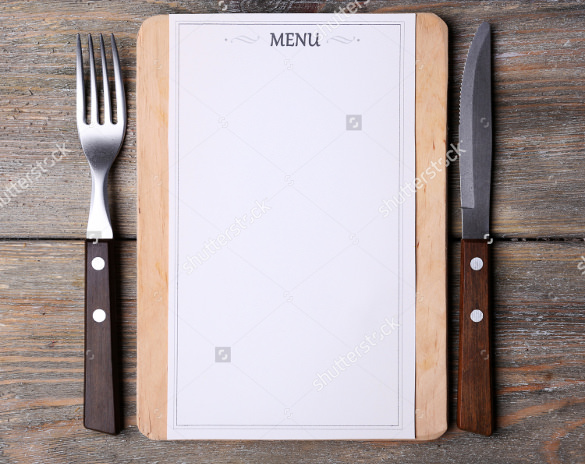 40+ Blank Menu Templates - Free Sample, Example Format Download!