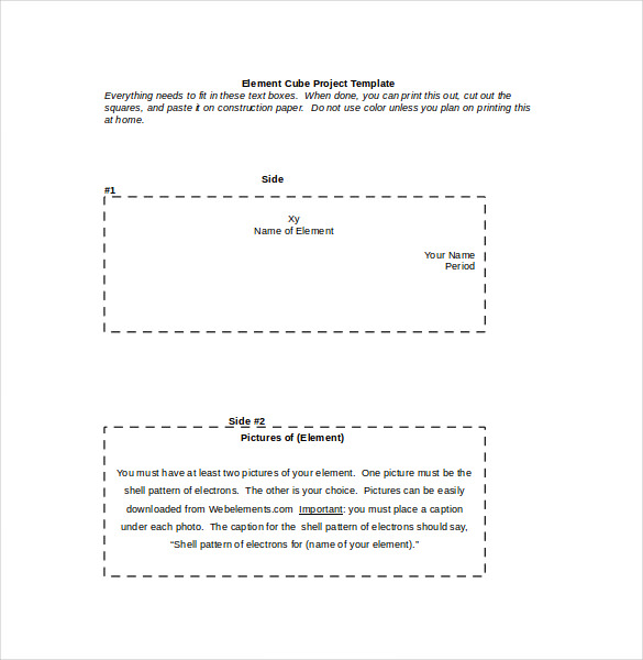 21+ Word Project Templates in MS Word | Google Docs | Google Sheets ...