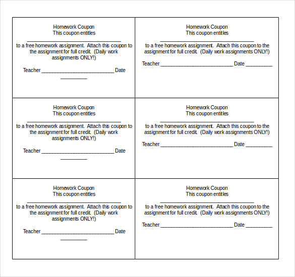 29+ Word Coupon Templates