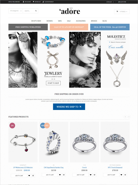 37+ Jewelry Website Themes & Templates