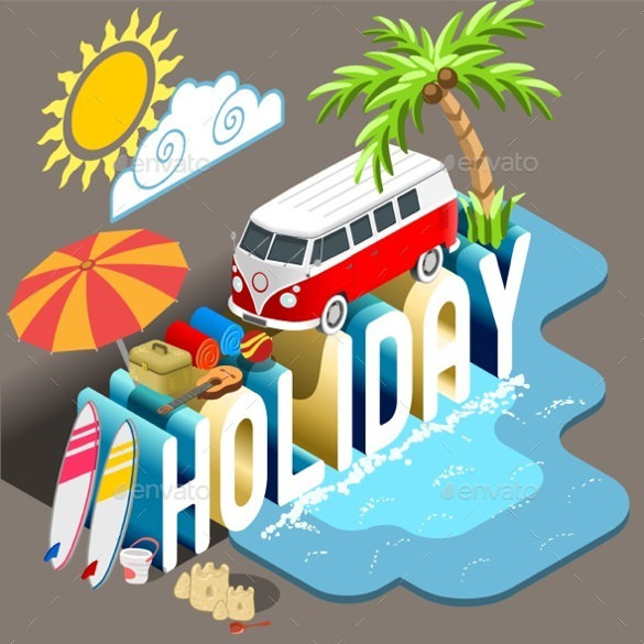 16 Holiday Postcard Templates Free PDF PSD PNG Format Download